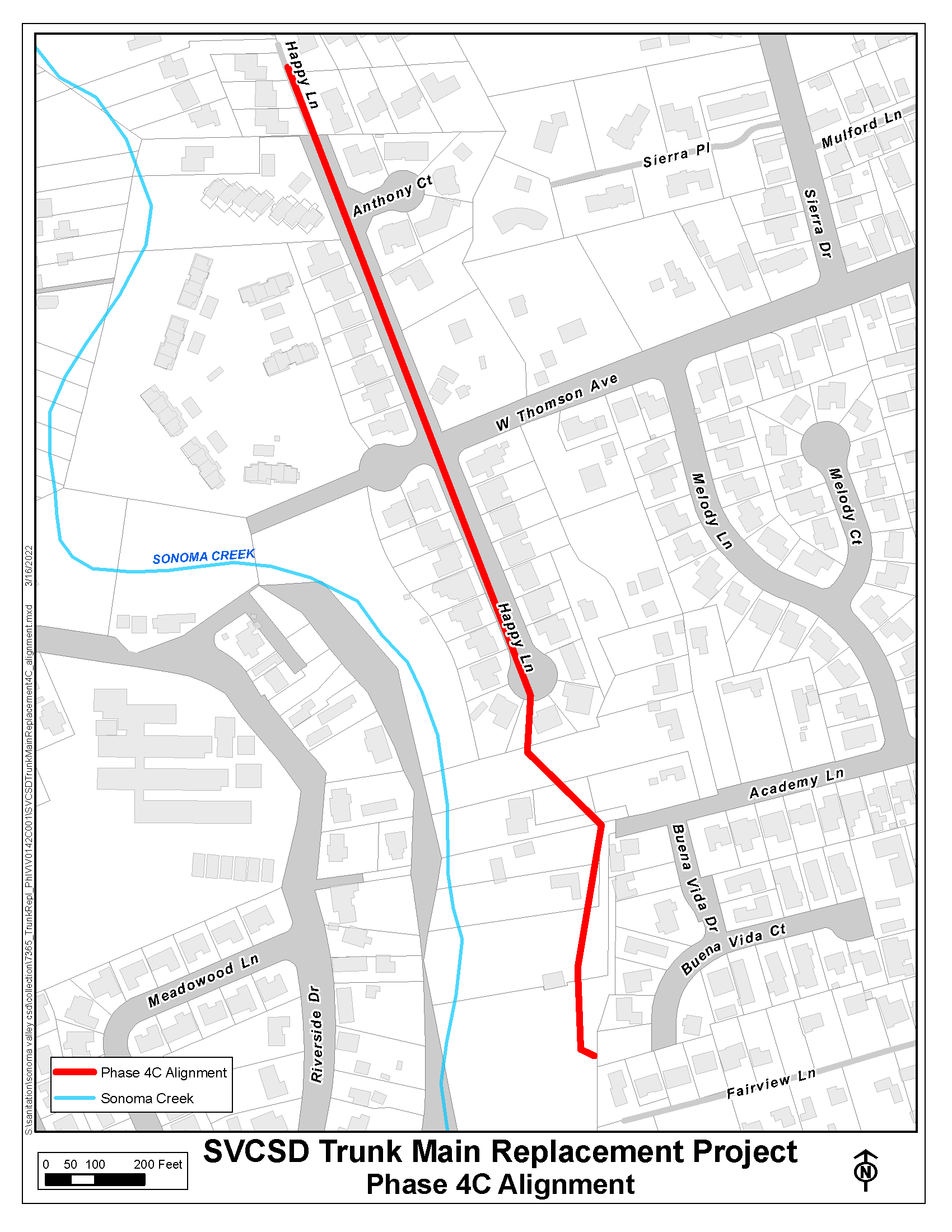 Sonoma Water - SVCSD Sewer Trunk Main Replacement Project
