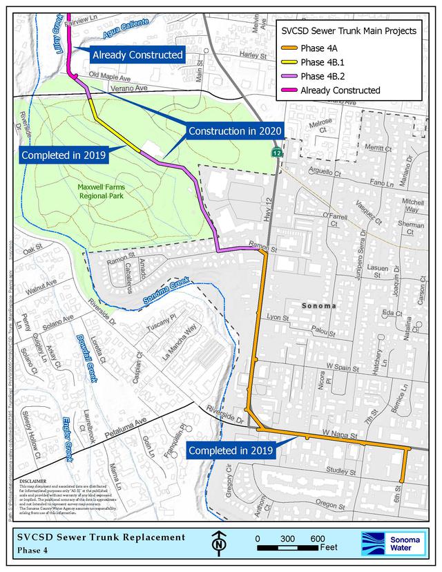 Sonoma Water - SVCSD Sewer Trunk Main Replacement Project